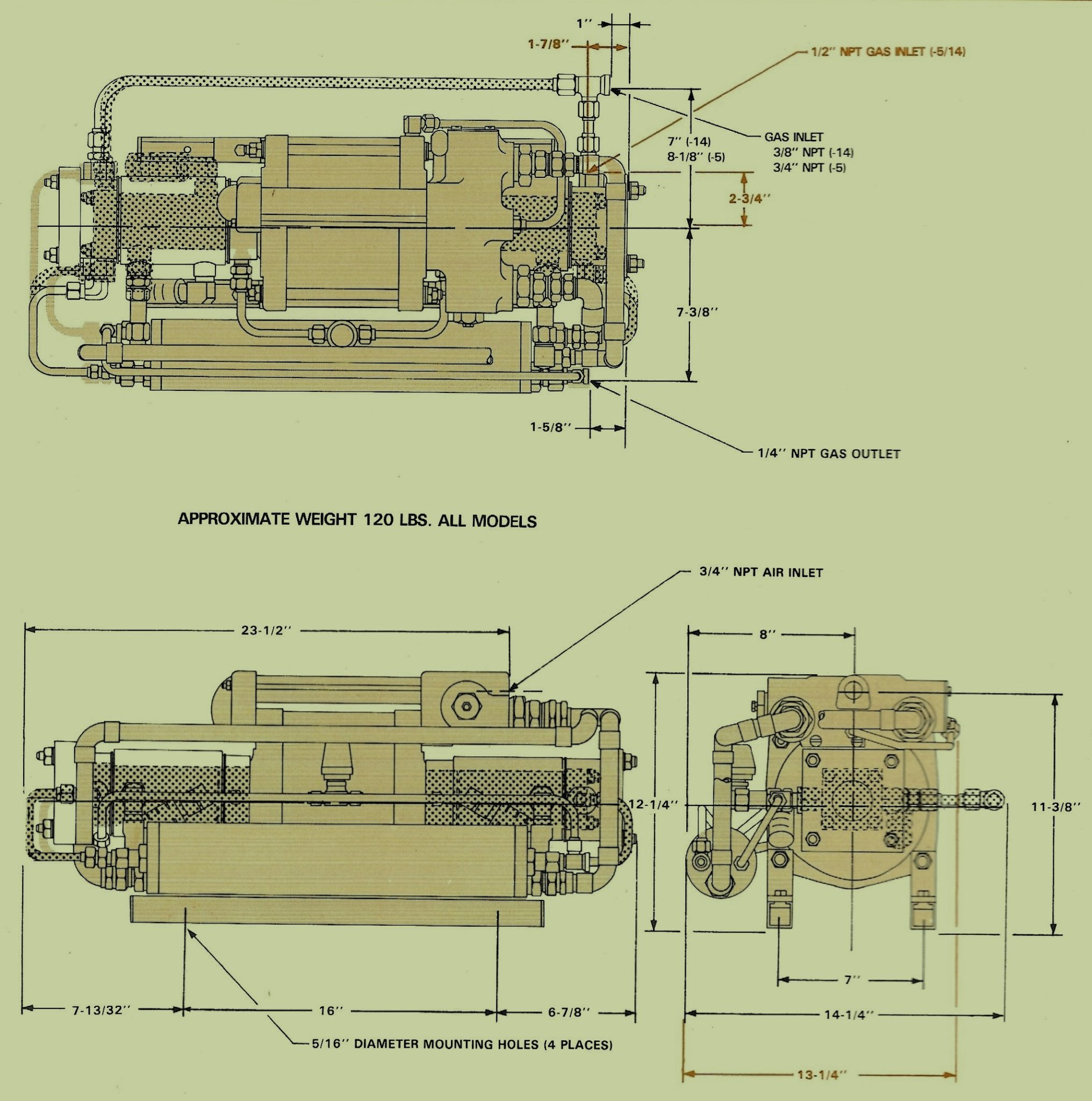 Series 8 Air/Gas Boosters | Hydrostatic Transmission Service